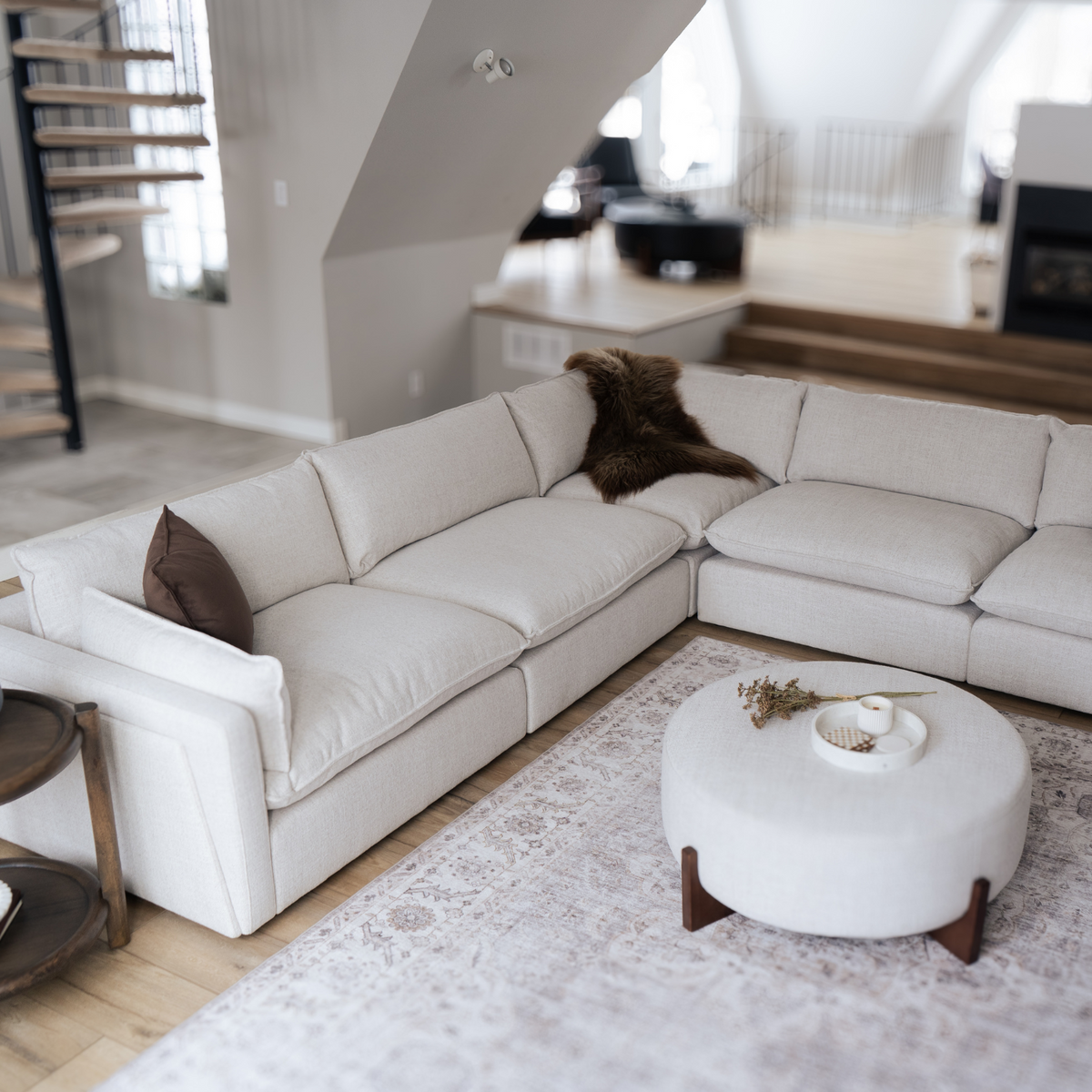 Capri L-Shape Sectional – Hauser Company Stores