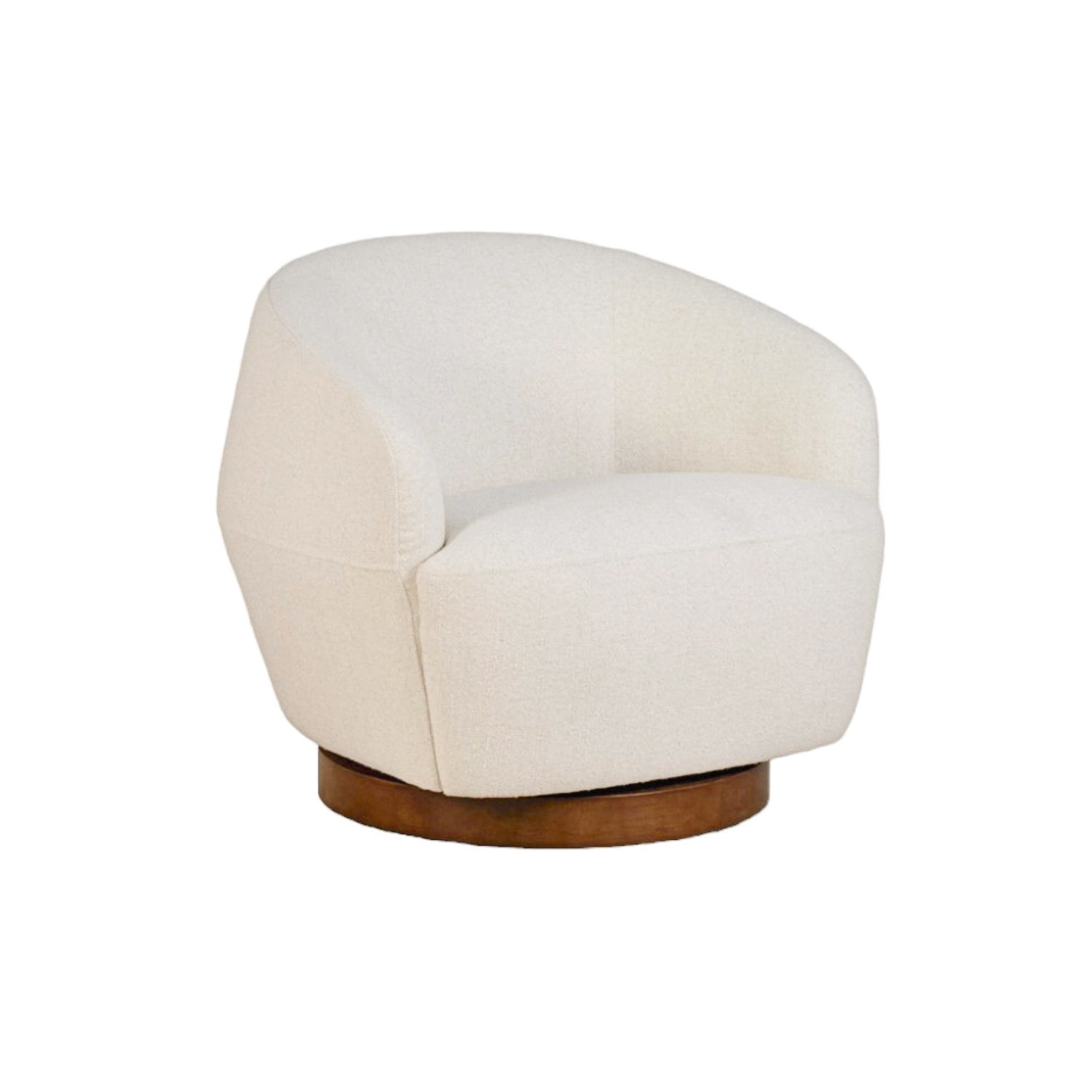 Pod Swivel Lounge Chair - Mellow Ivory