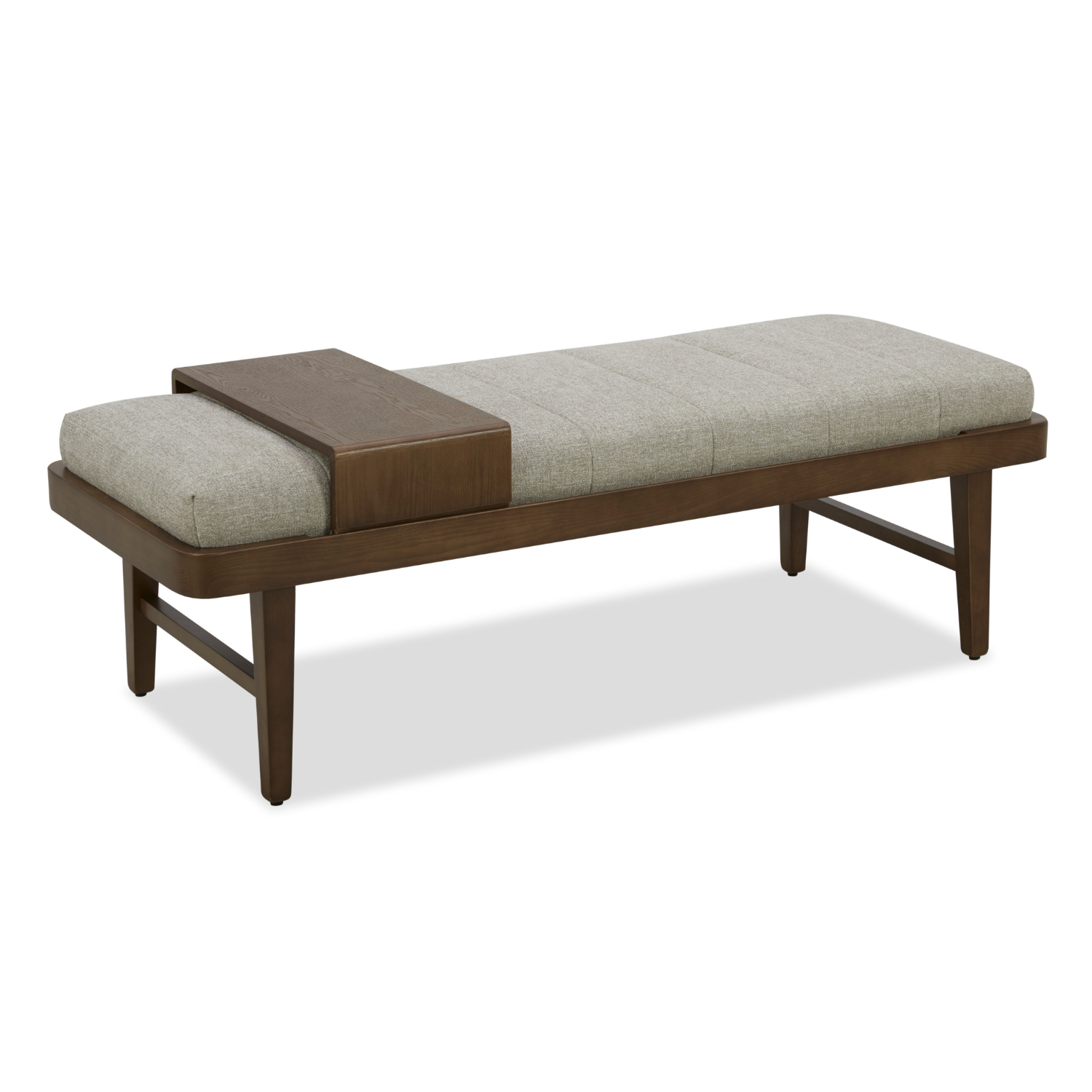 Charlestown Bench - Pebble Sand Chenille