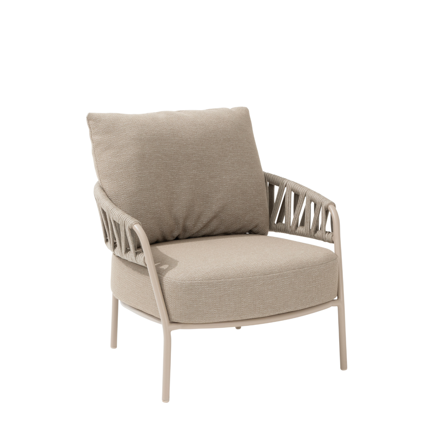 Rosseau Rope Lounge Chair - Latte