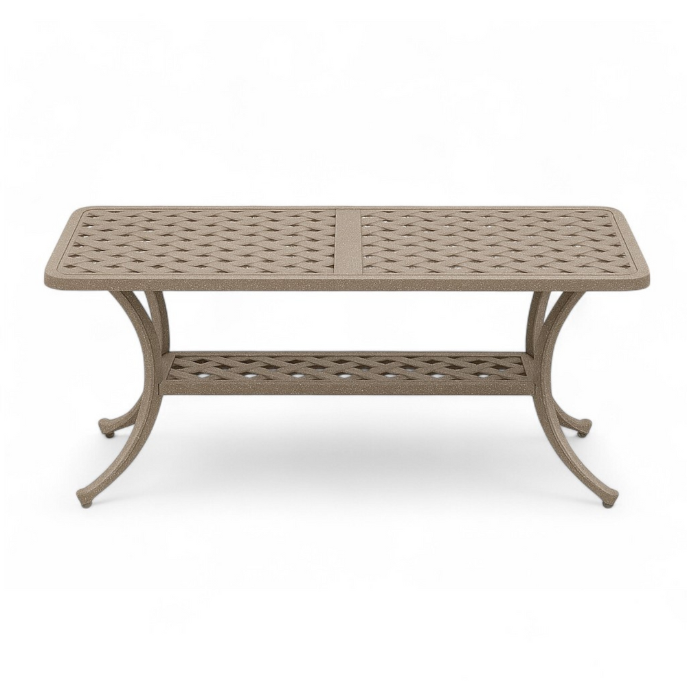 Basketweave Cocktail Table
