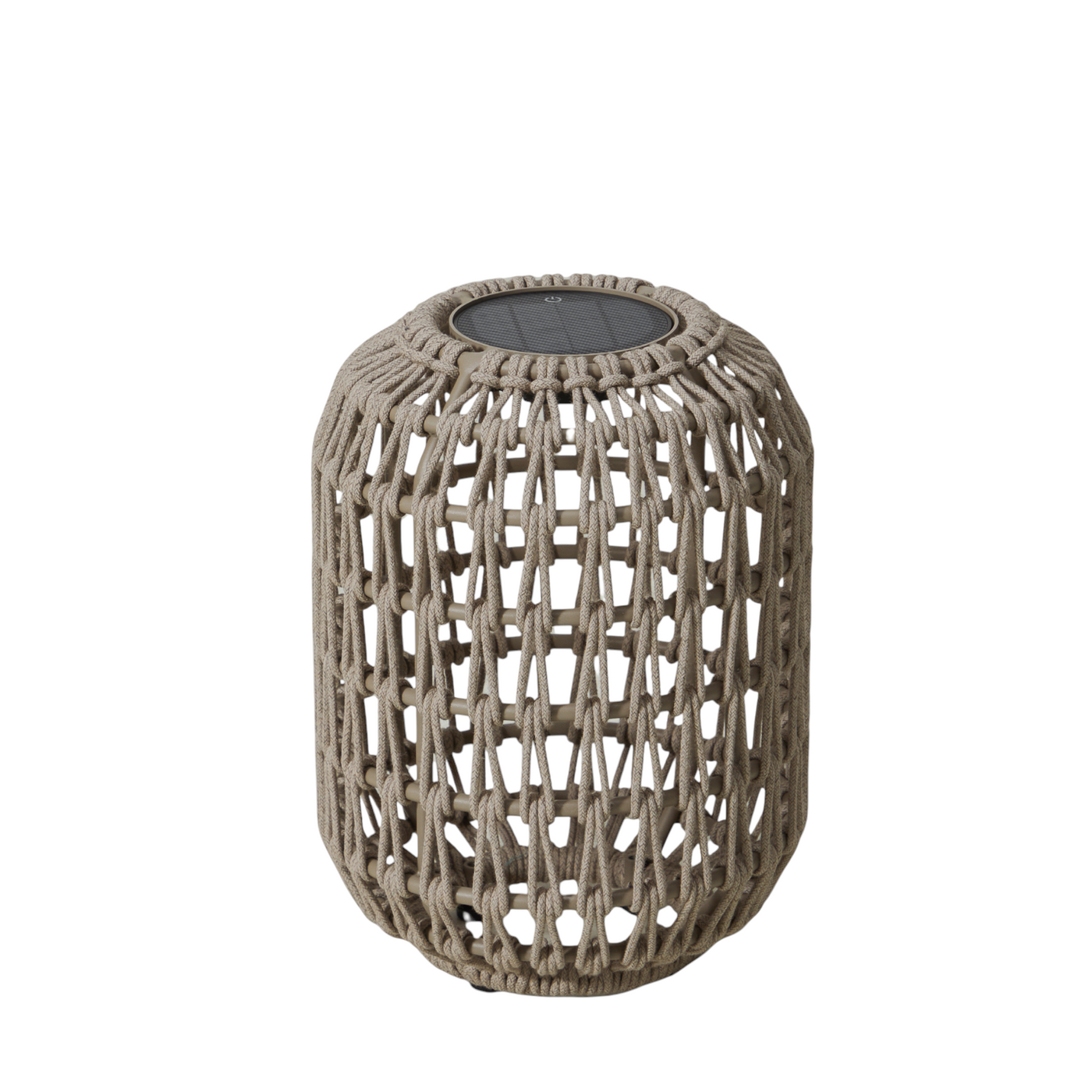 Raleigh Rope Solar Lantern - Light Tan