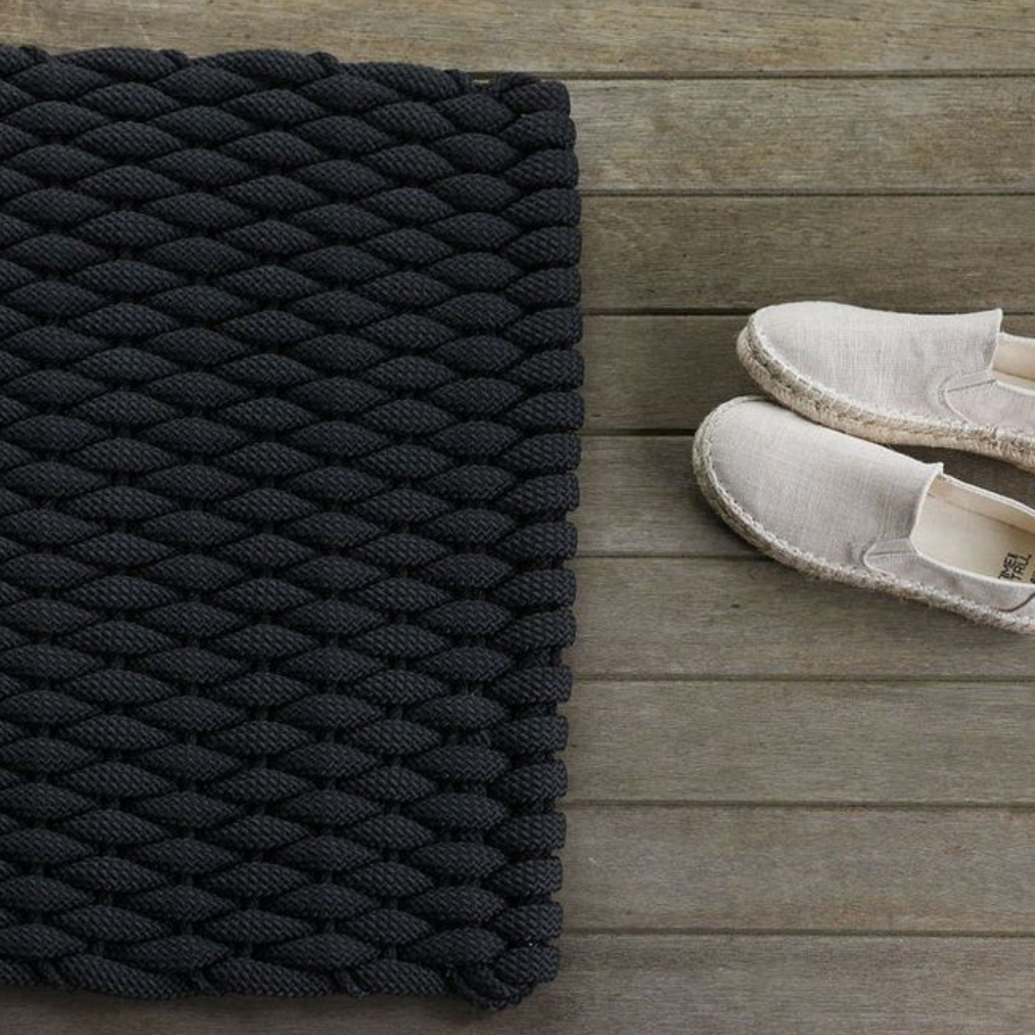Soot Soft Rope Doormat