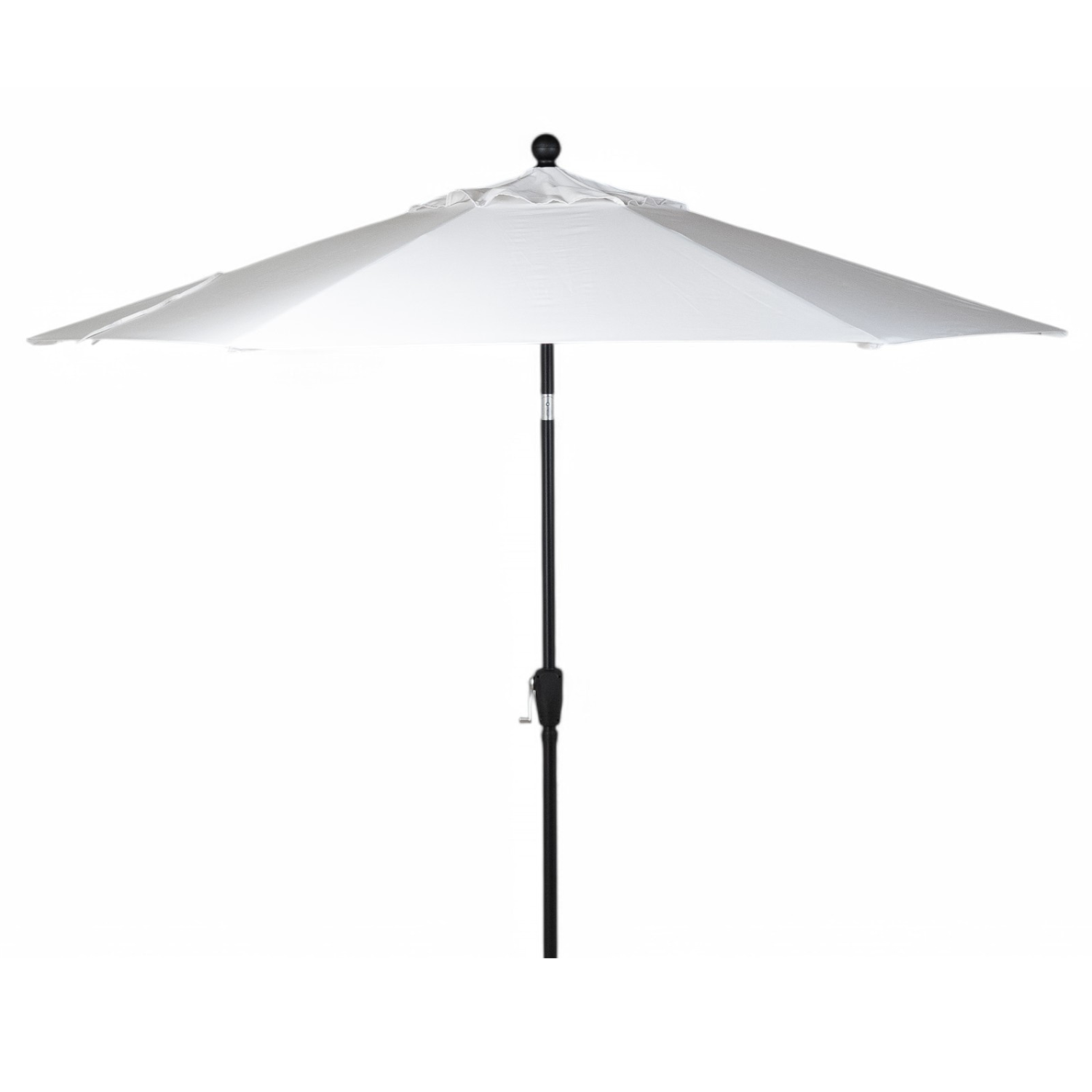 9' Hexagon Push Button Tilt Market Umbrella