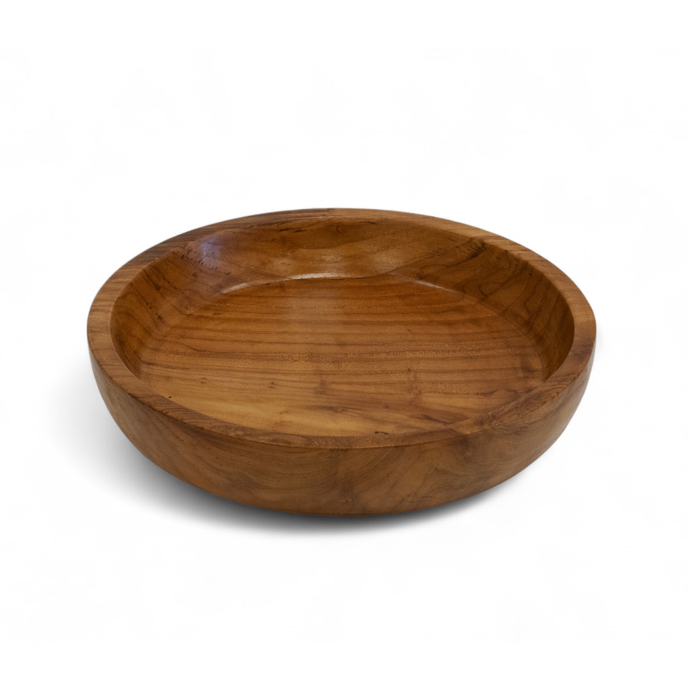 Low Wooden Table Bowl