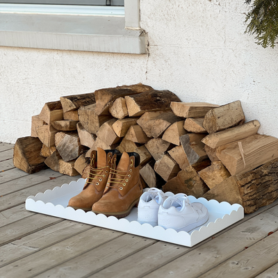 Scalloped Edge Boot Tray – Hauser Company Stores