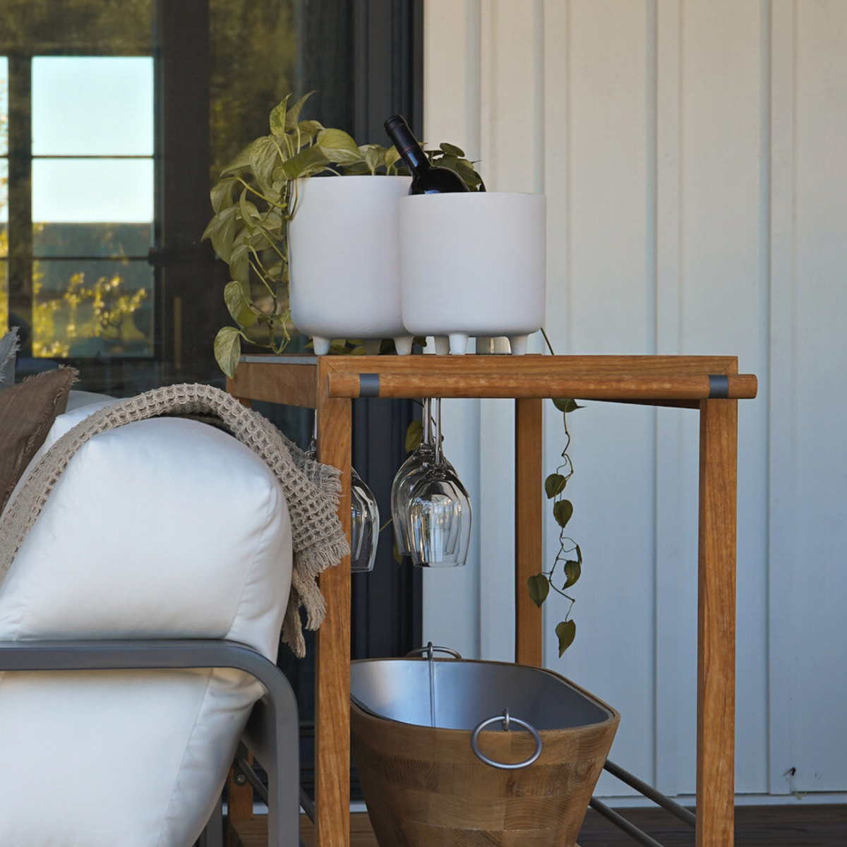 Cubic Bar Cart – Hauser Company Stores