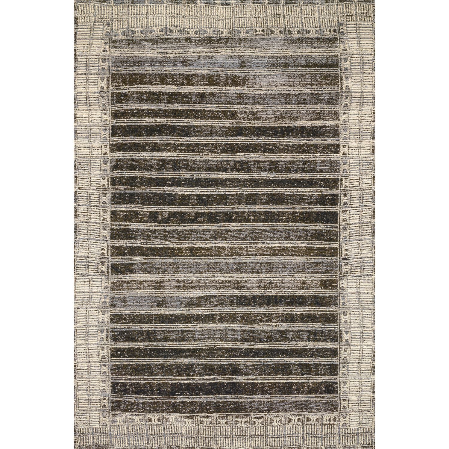 Loloi Mika Charcoal/Ivory Outdoor Rug