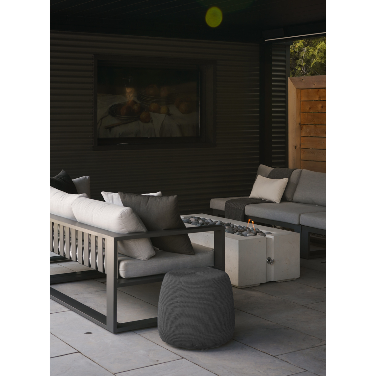 Dekko Avera Concrete 60" Fire Pit & Cover – Hauser Company Stores