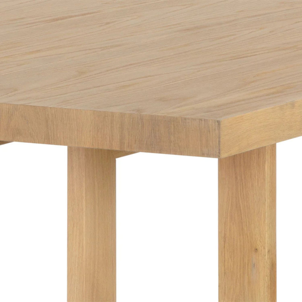 Linear Natural Rectangular 96" Dining Table