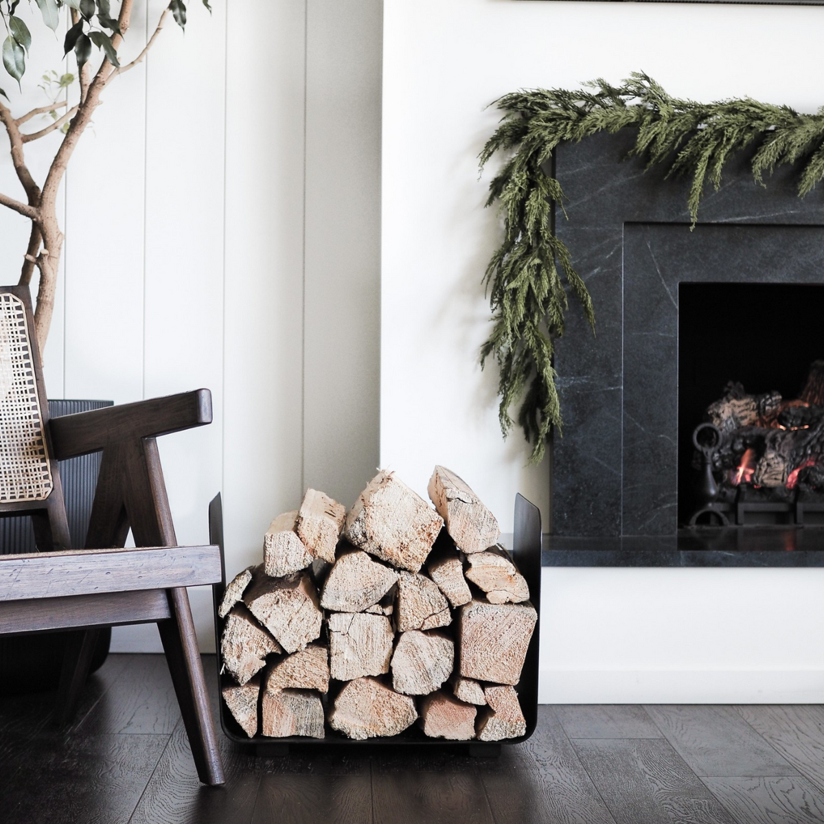 Minimalist Log Holder